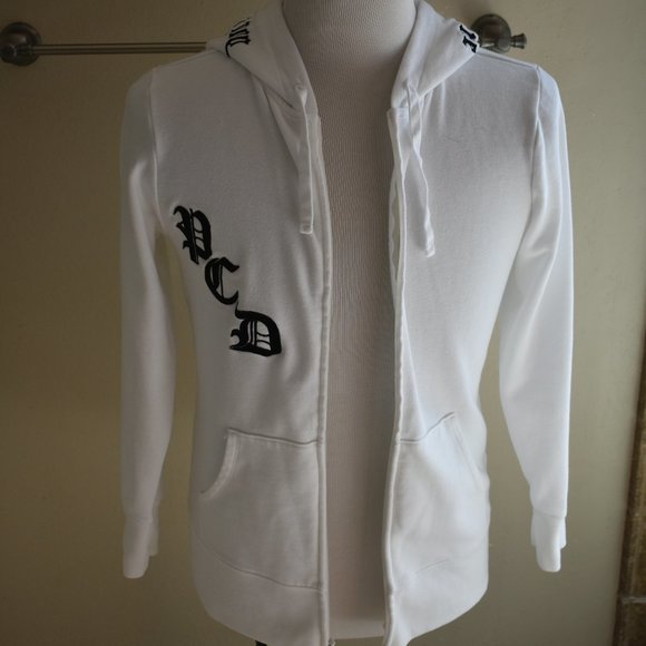 Tops Pcd Pussycat Dolls Hoodie Dont Cha Wish Your White Hoodie Jacket Size Medium M Poshmark